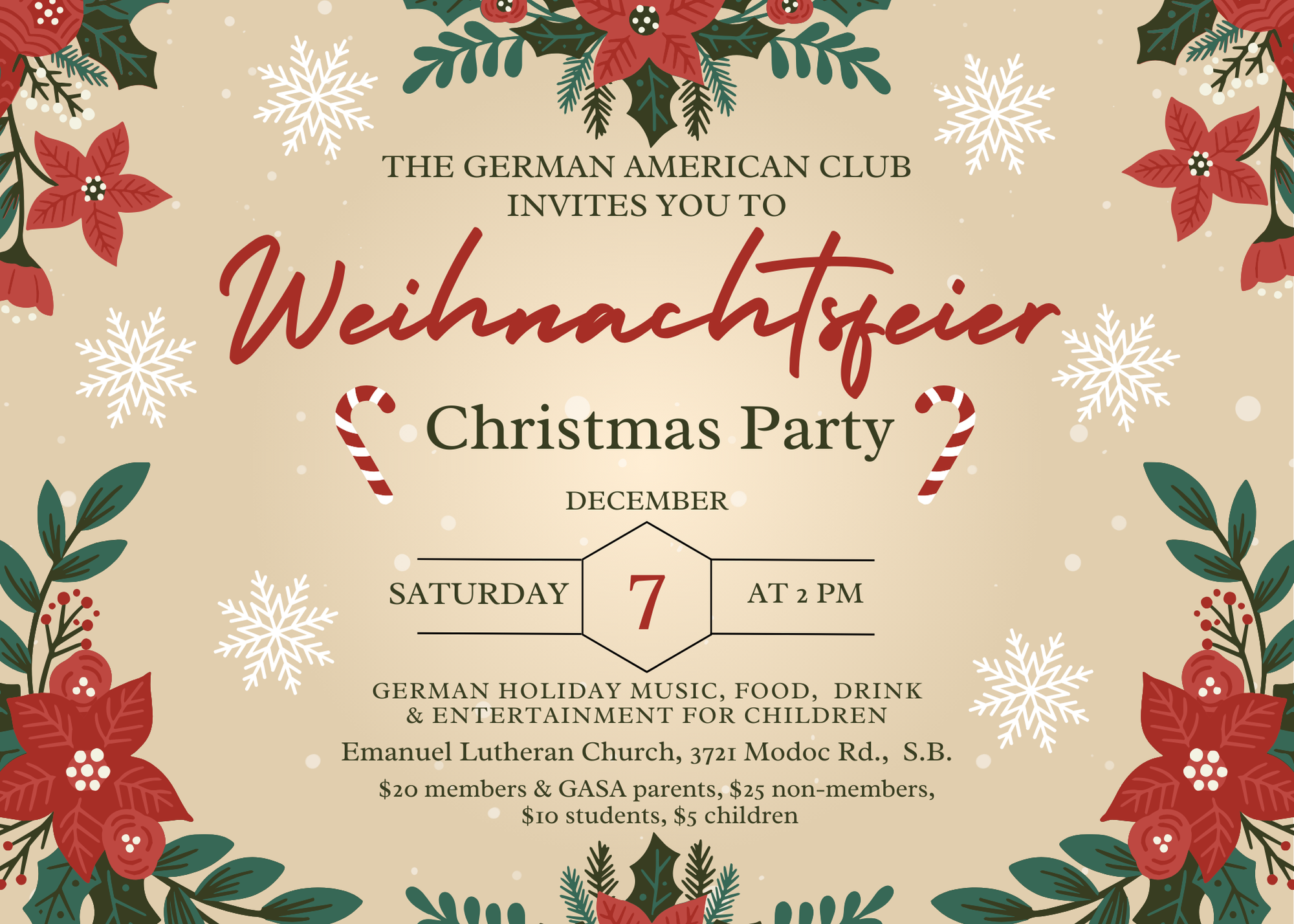 Events – German American Club Santa Barbara